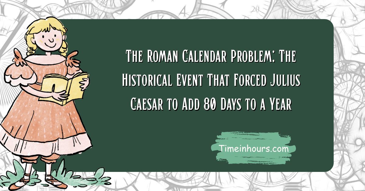 The Roman Calendar Problem: Why Julius Caesar Added 80 Days To A Year